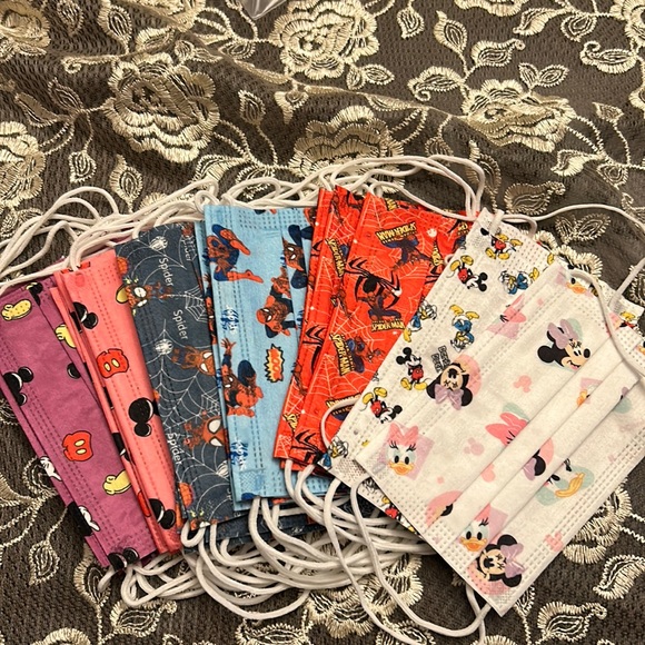 Disney | Other | 28 Kids Sized Disney Themed Masks | Poshmark